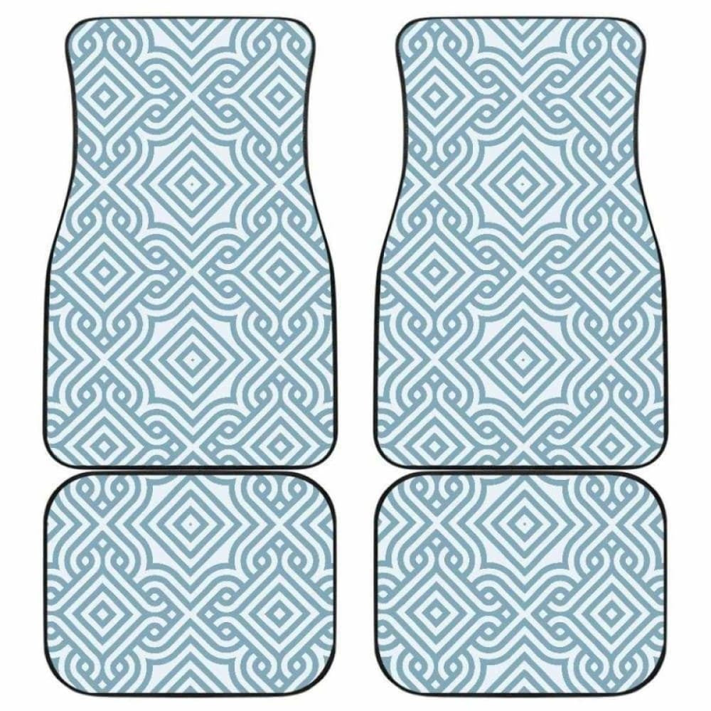 Arabic Pattern Front And Back Car Mats – Anime Gen Z